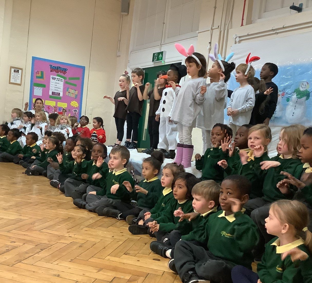 EYFS Perform Snowy Chums - Southwold Primary School