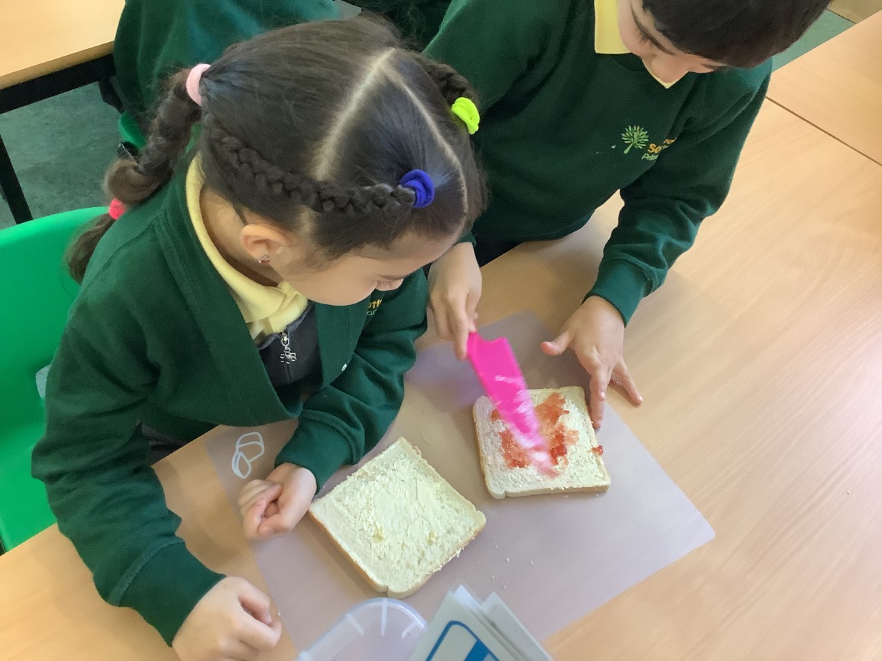 Year 1 Make Sandwiches - Southwold Primary School