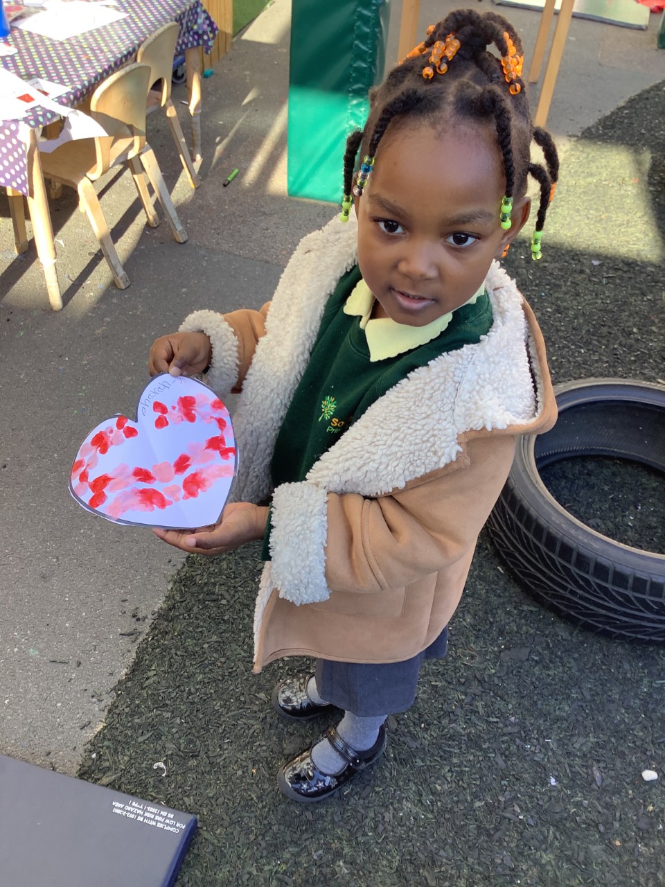 EYFS Design Valentines Day Hearts - Southwold Primary School