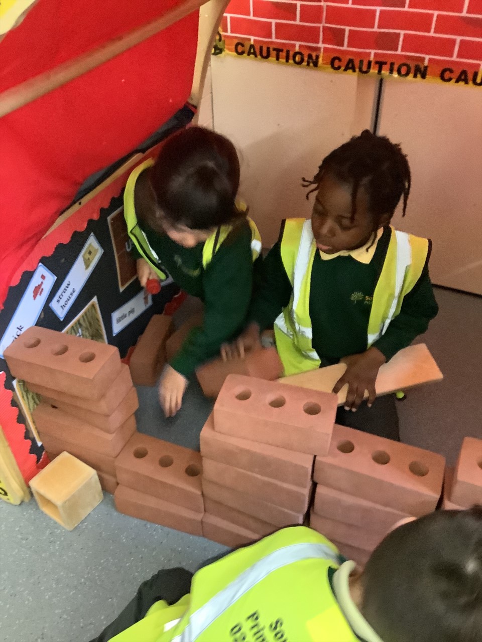 Southwold Primary School | Reception Role-Play Three Little Pigs