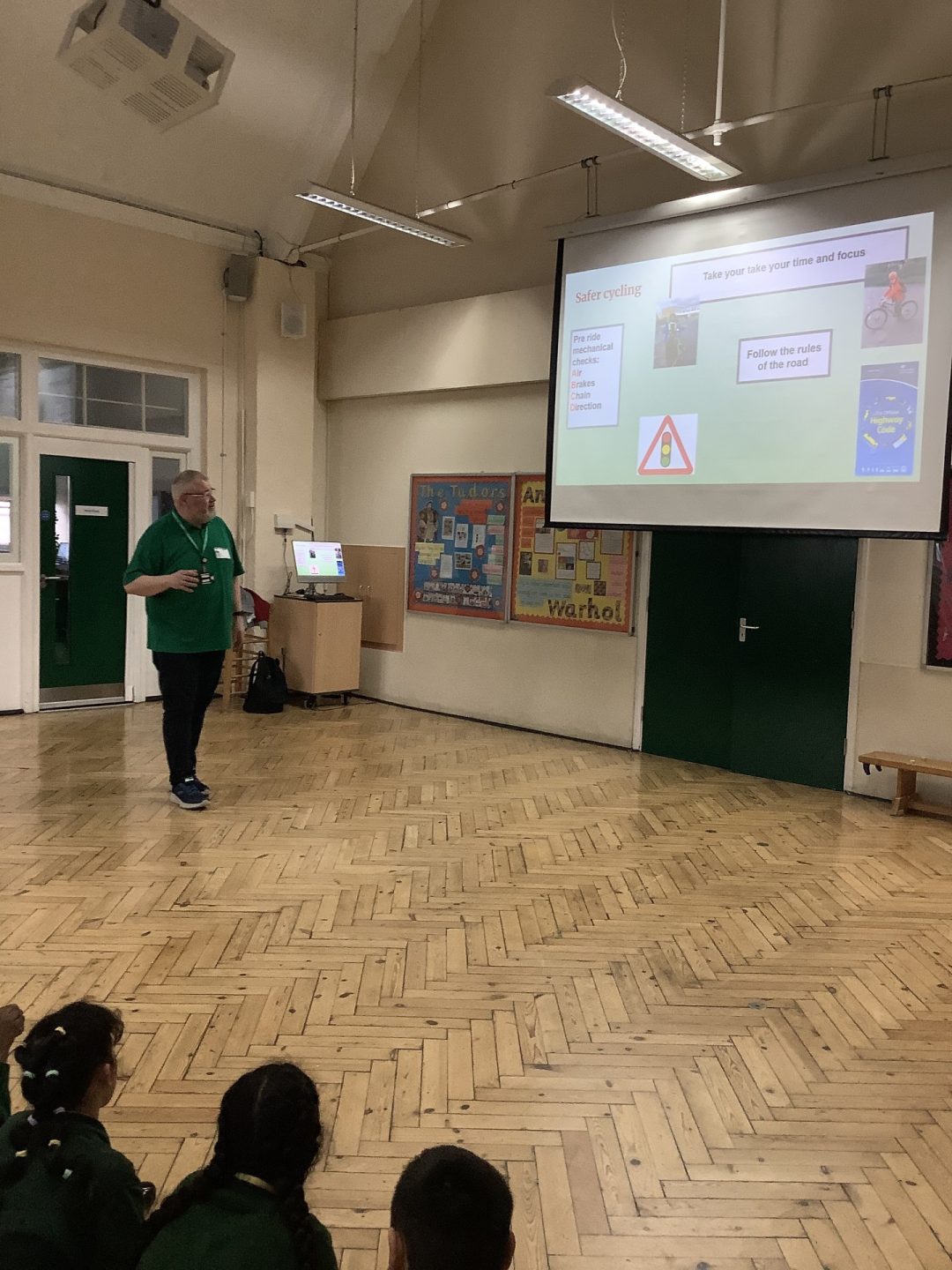 Junior Road Safety Officers Assembly To KS2 - Southwold Primary School